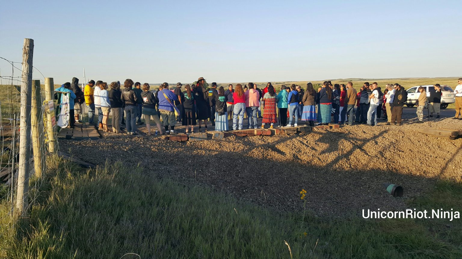 Dakota Access Pipeline Construction Halted For Second Day Protest