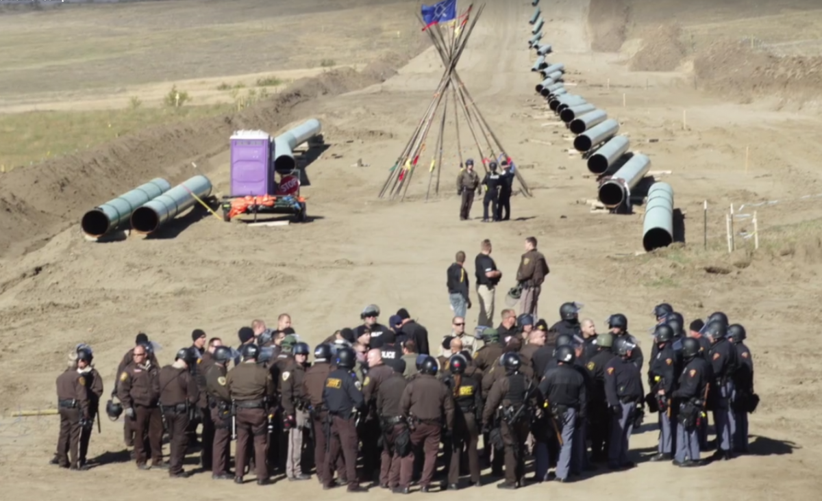 27 Arrests After Water Protectors Pray At DAPL Site on Indigenous ...