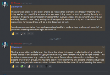 DATA RELEASE: Discord Chats Planned Armed Neo-Nazi Militia Operations ...