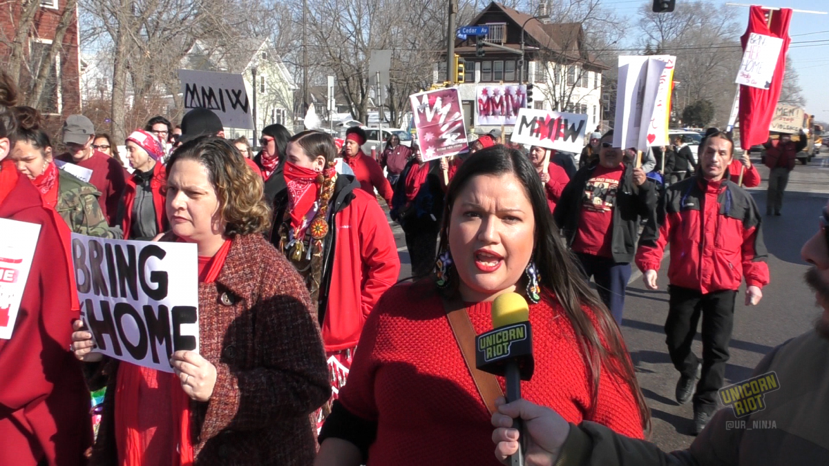 Hundreds March to Raise Awareness of Murdered Missing Indigenous Women ...