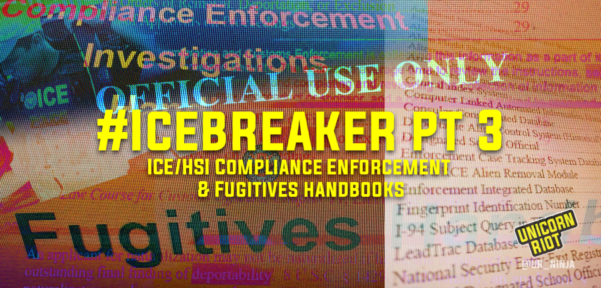 Icebreaker Pt 3 - Confidential Homeland Security Fugitive and ...