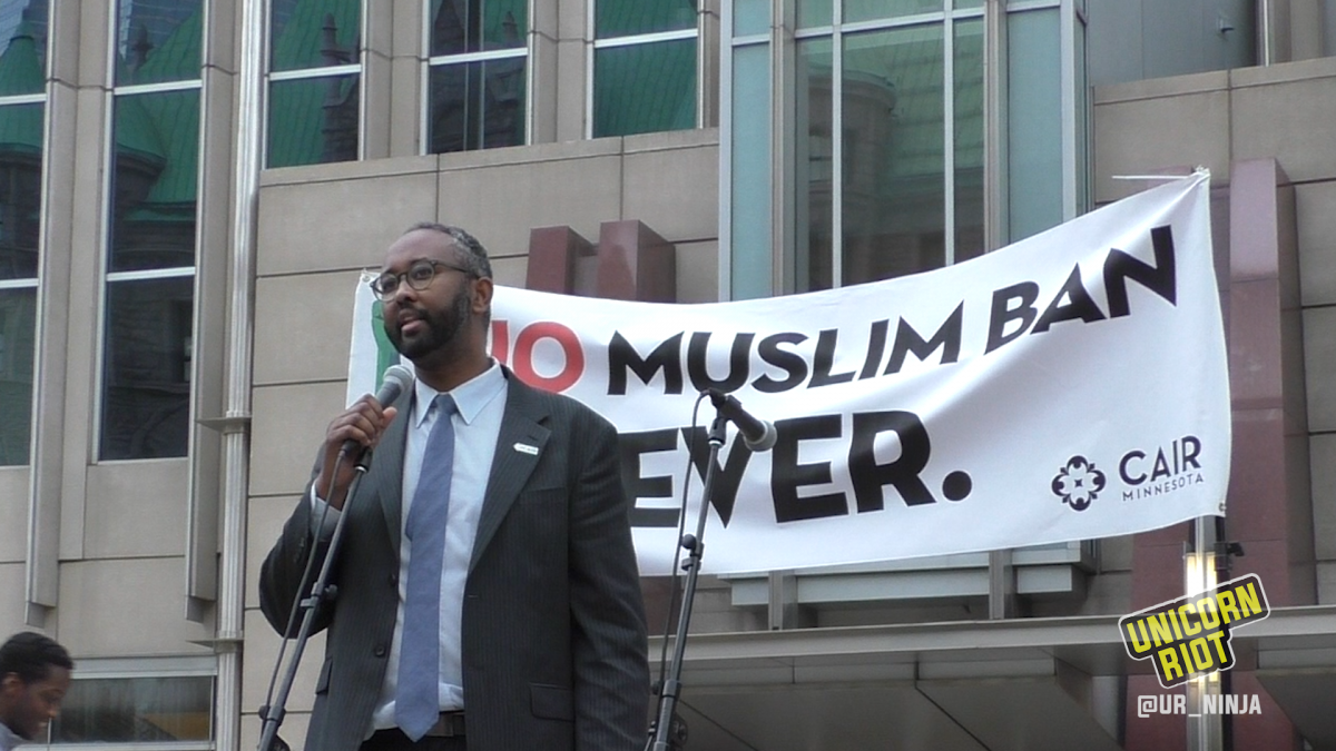 Minneapolis Muslim Community Calls Emergency #NoMuslimBanEver Rally ...