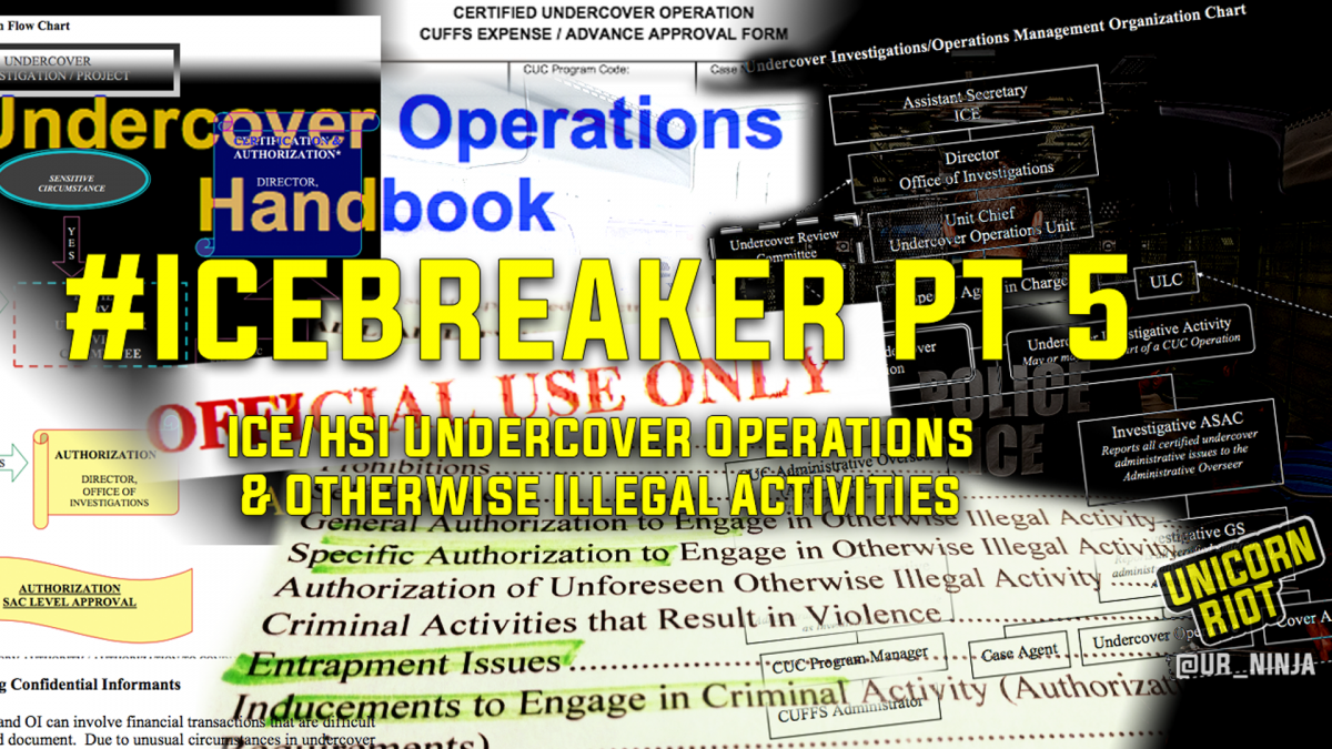Icebreaker Pt. 5 - Confidential Homeland Security Undercover Operations ...