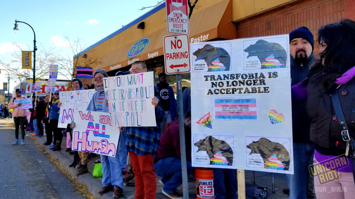 "We Won't Be Erased": Rally Spotlights Trans Visibility in Minneapolis ...