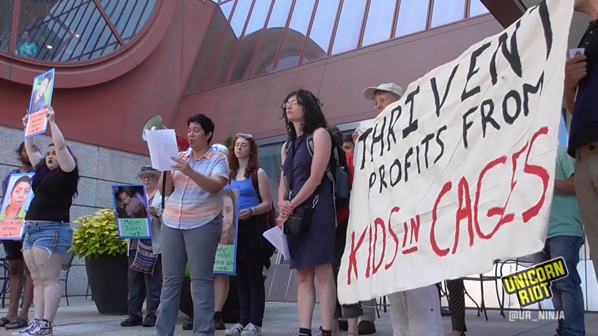 Immigrant Children Eulogized at 'Close The Camps' Rally - UNICORN RIOT