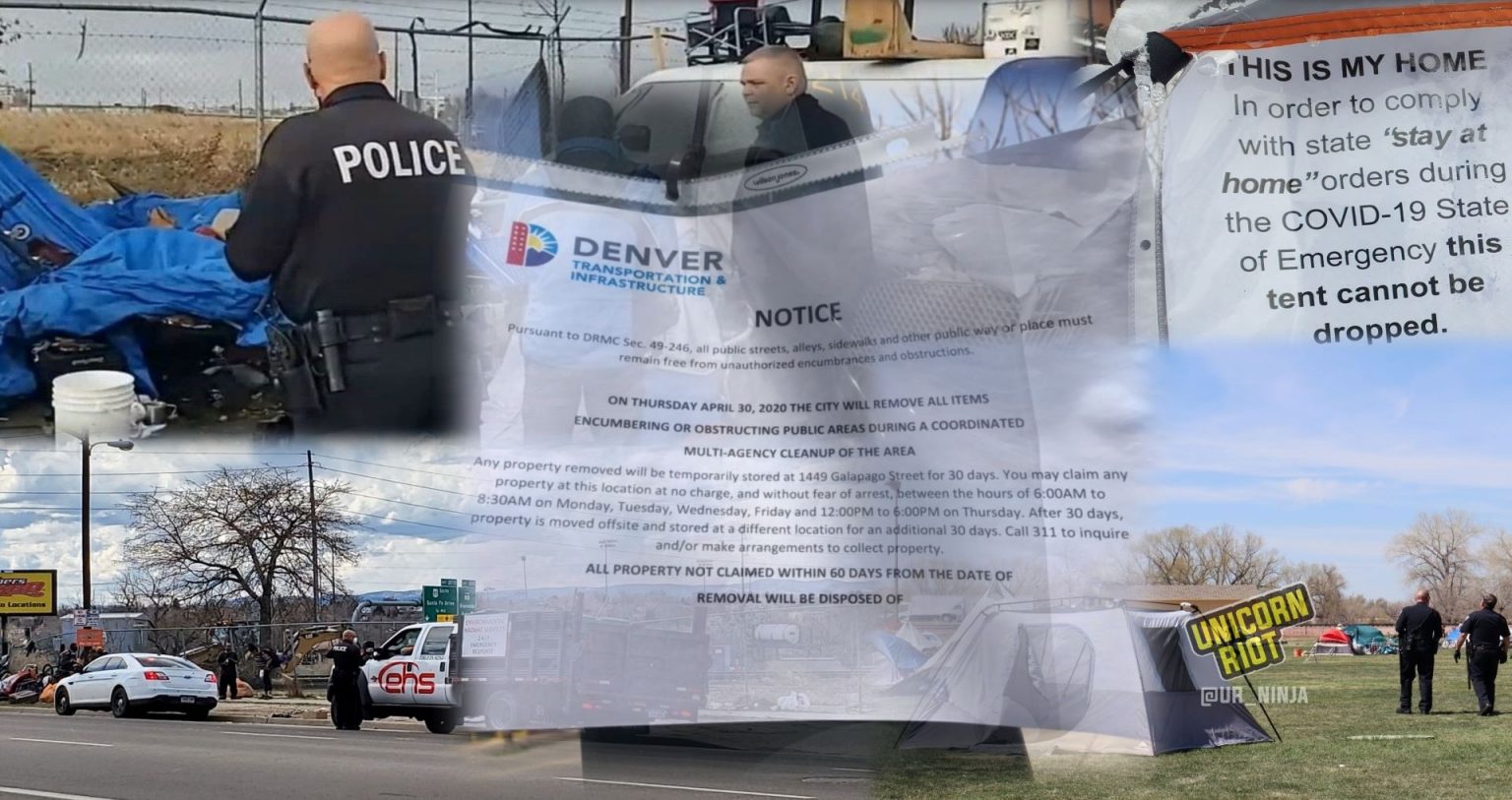 Denver 'Clean-ups' Displace 100+ Unhoused Residents Amid Health Crisis ...