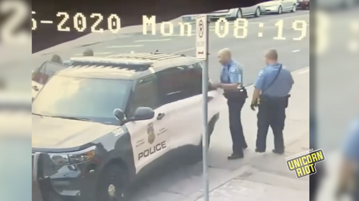New Footage Reveals Moments Before George Floyd's Death - UNICORN RIOT