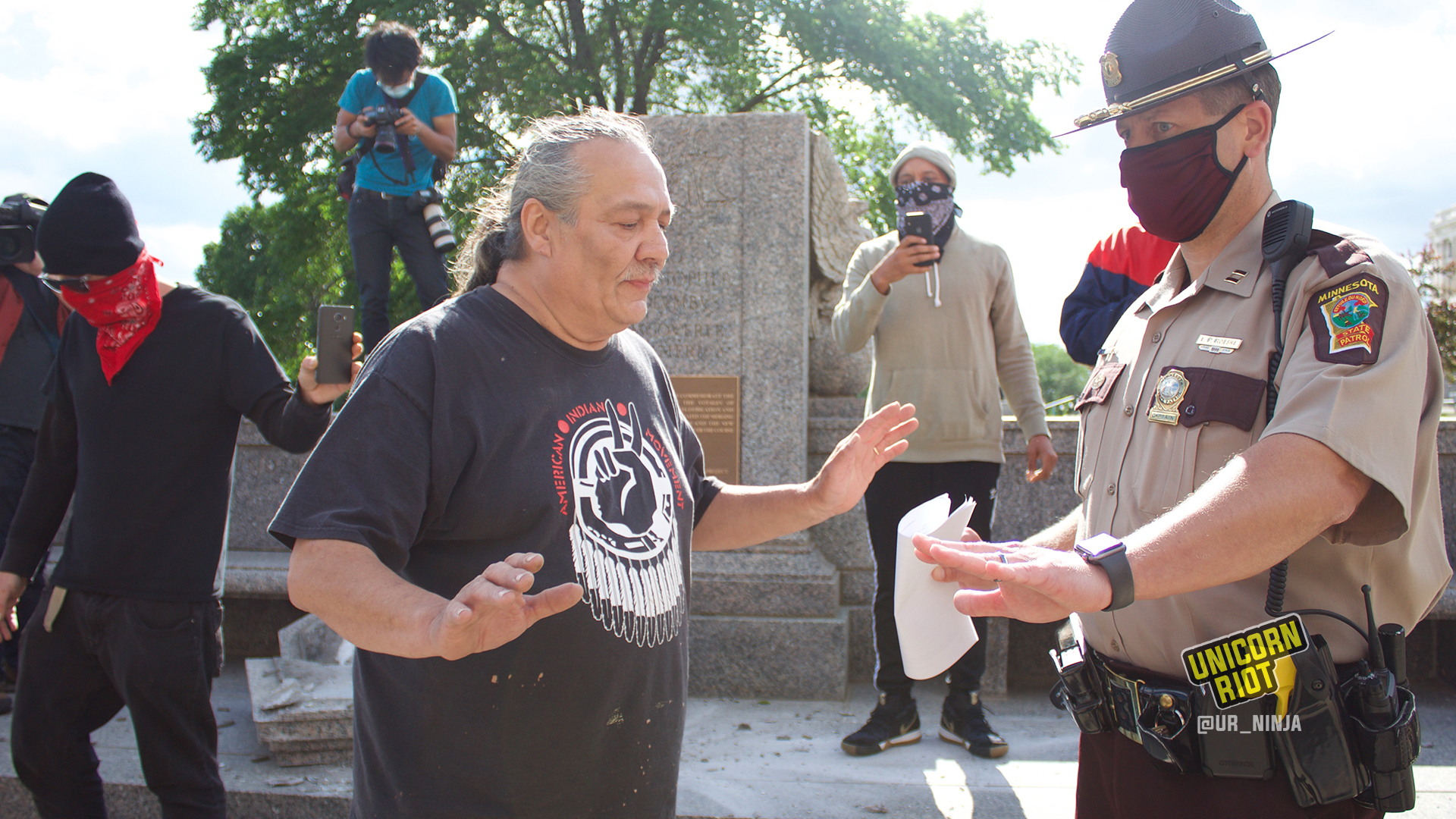 Ramsey County Sentences Native Organizer for Columbus Statue Toppling ...