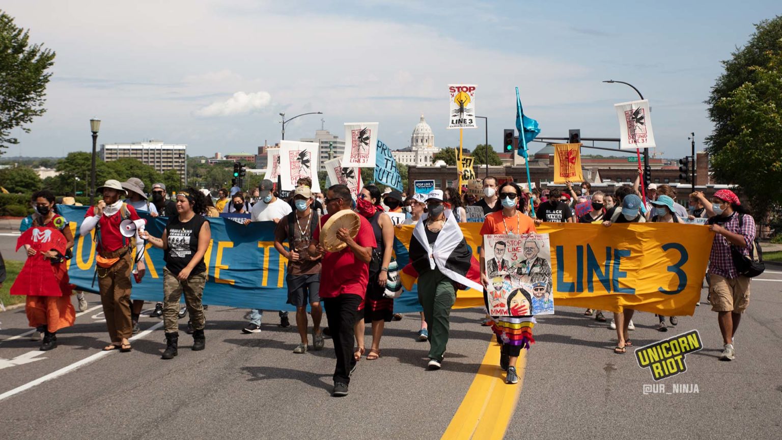 Over 50 Line 3 Pipeline Protesters Arrested Outside MN Governor's ...