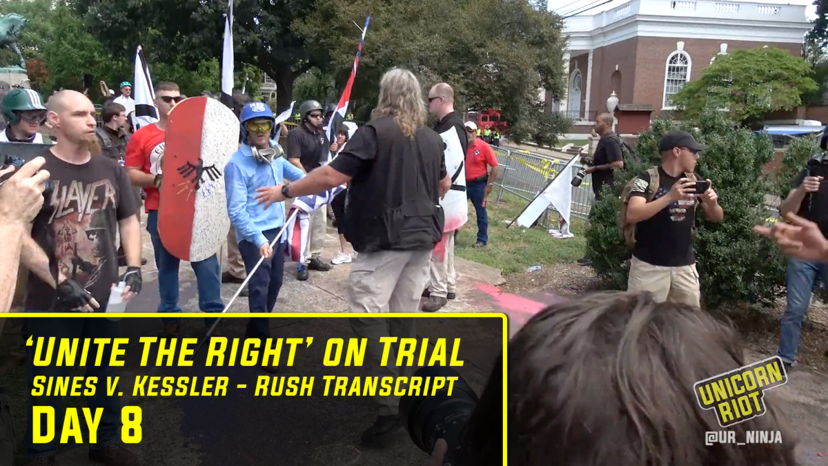 Sines v. Kessler Rush Transcript - Day 7: Samantha Froelich, Matt ...