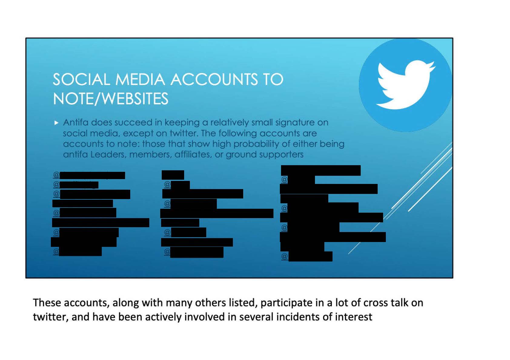 MPD Political Extremism Powerpoint Spotlights Antifa and Boogaloo ...