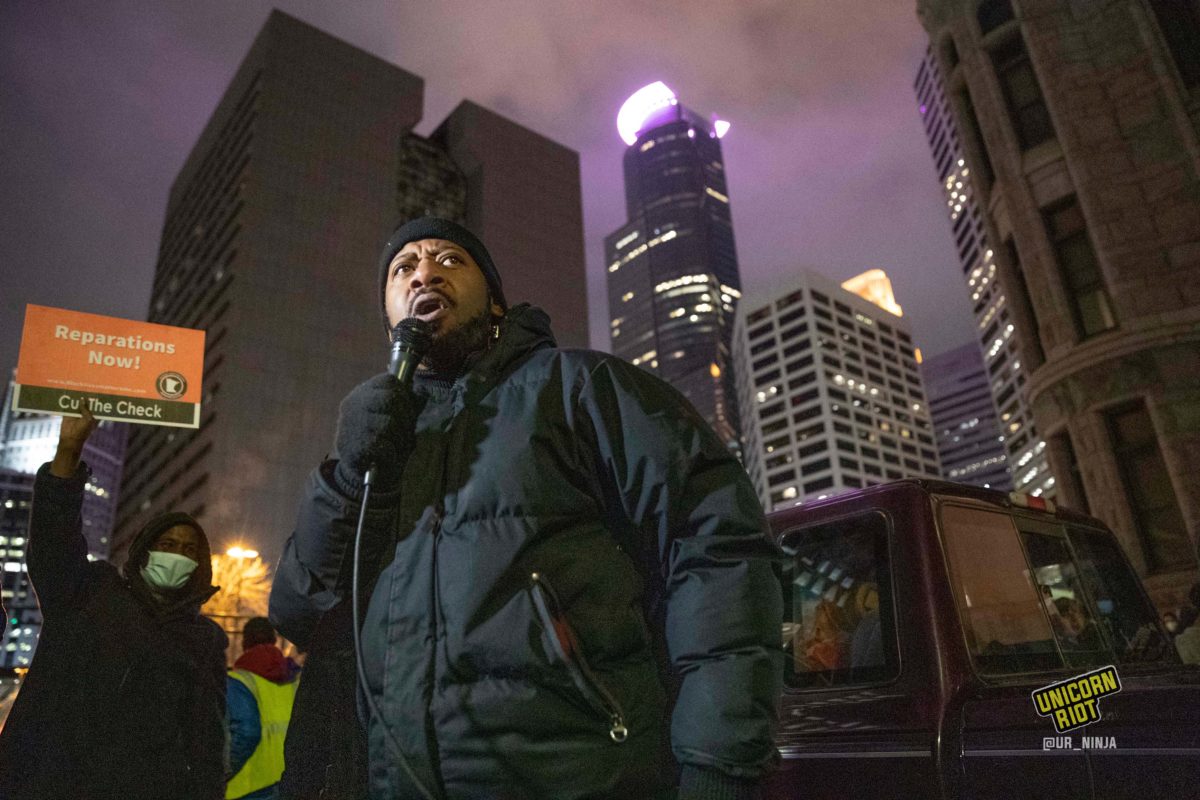 Hundreds March to Building Where Police Killed Amir Locke - UNICORN RIOT