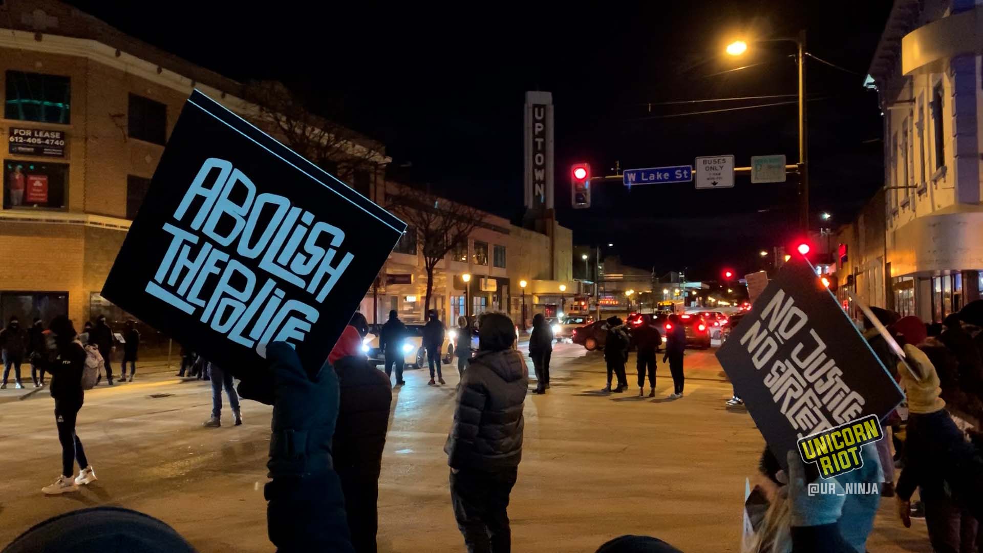 Autonomous March for Amir Locke Protests 5th Police Precinct and Uptown ...