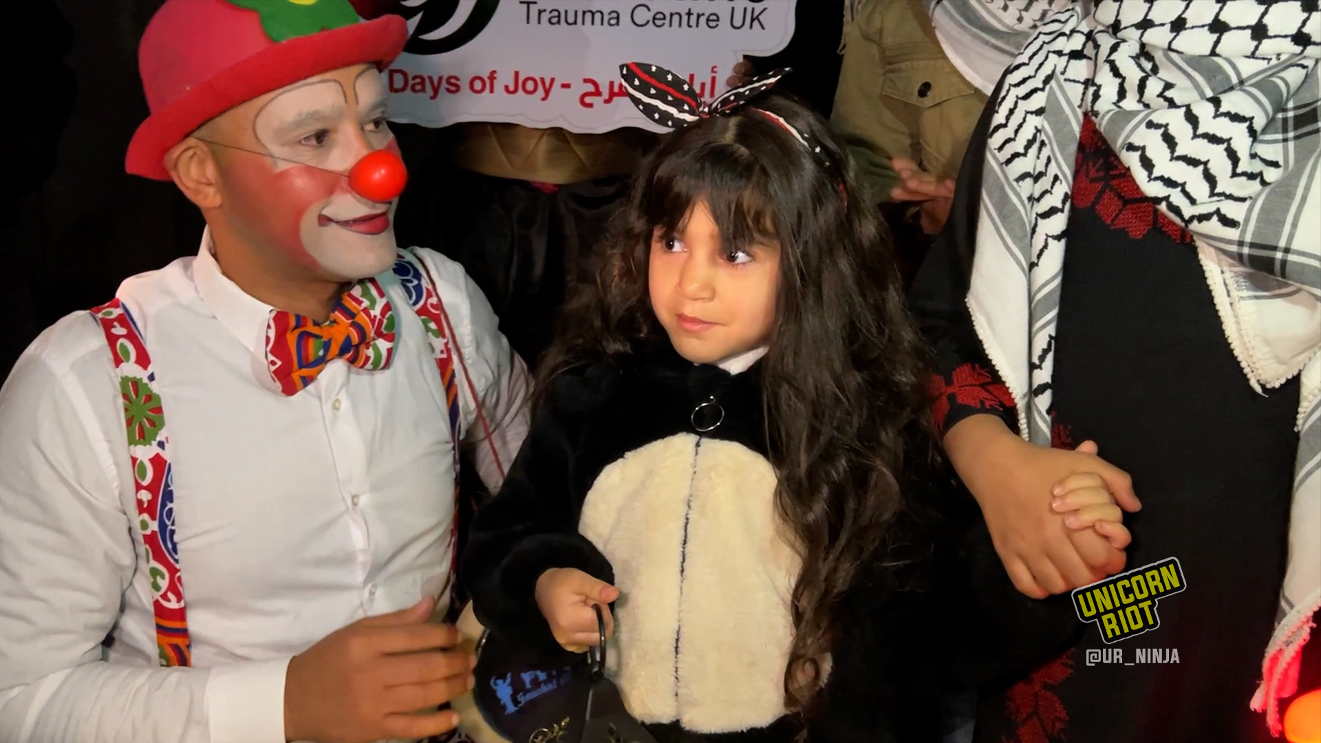 Musaharati Dressed as Clowns Wake Up Citizens in Gaza Strip for Meal ...