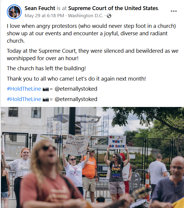 Dozens in Boulder Protest Christian Nationalist Group and its Spreading ...