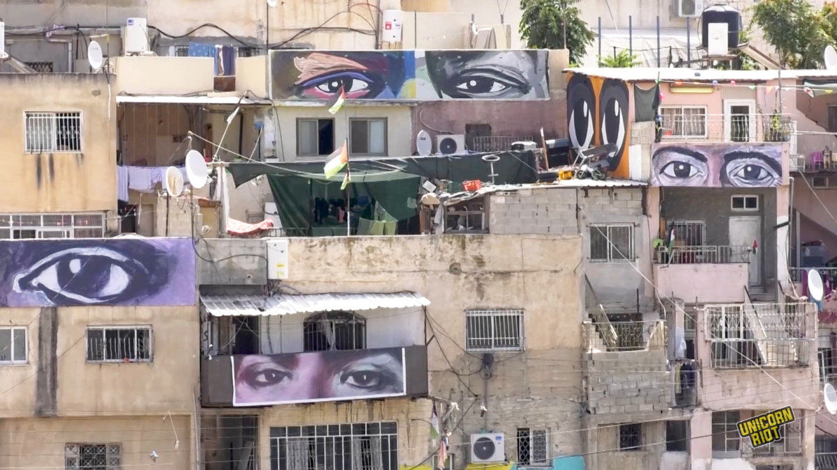 Murals of Eyes in Silwan Remind Jerusalem of Palestinian Struggle ...