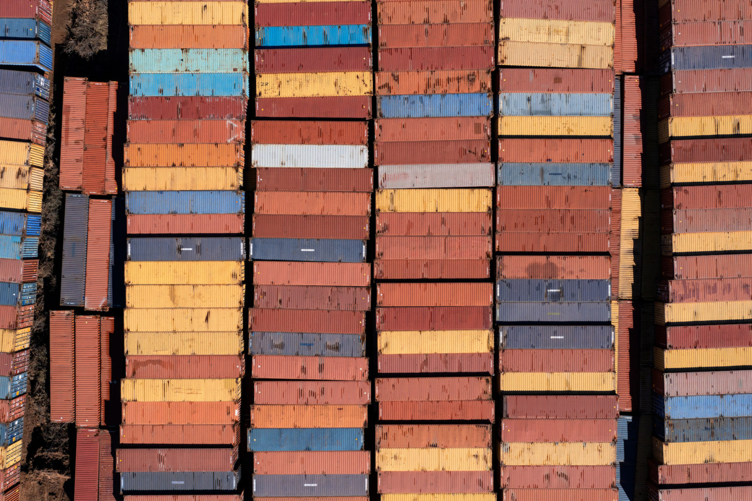 A Quiet Retreat: Hundreds of Shipping Containers Hauled to AZ State ...