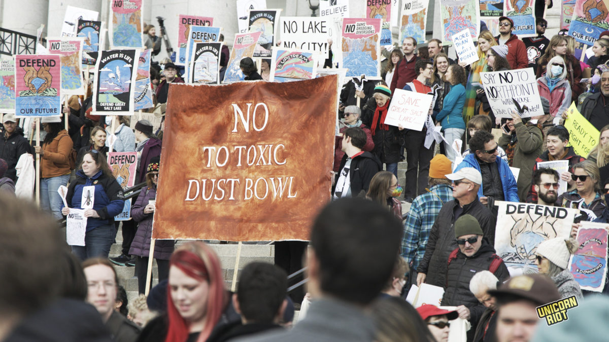 Rally at Utah State Capitol Highlights Threats to Great Salt Lake ...