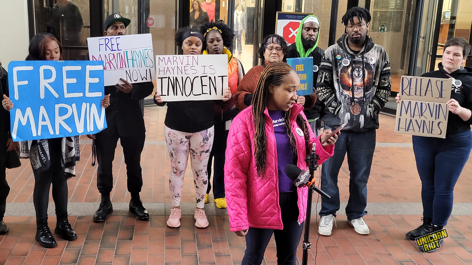 Marvin Haynes' Family and Supporters Demand His Release from Prison ...