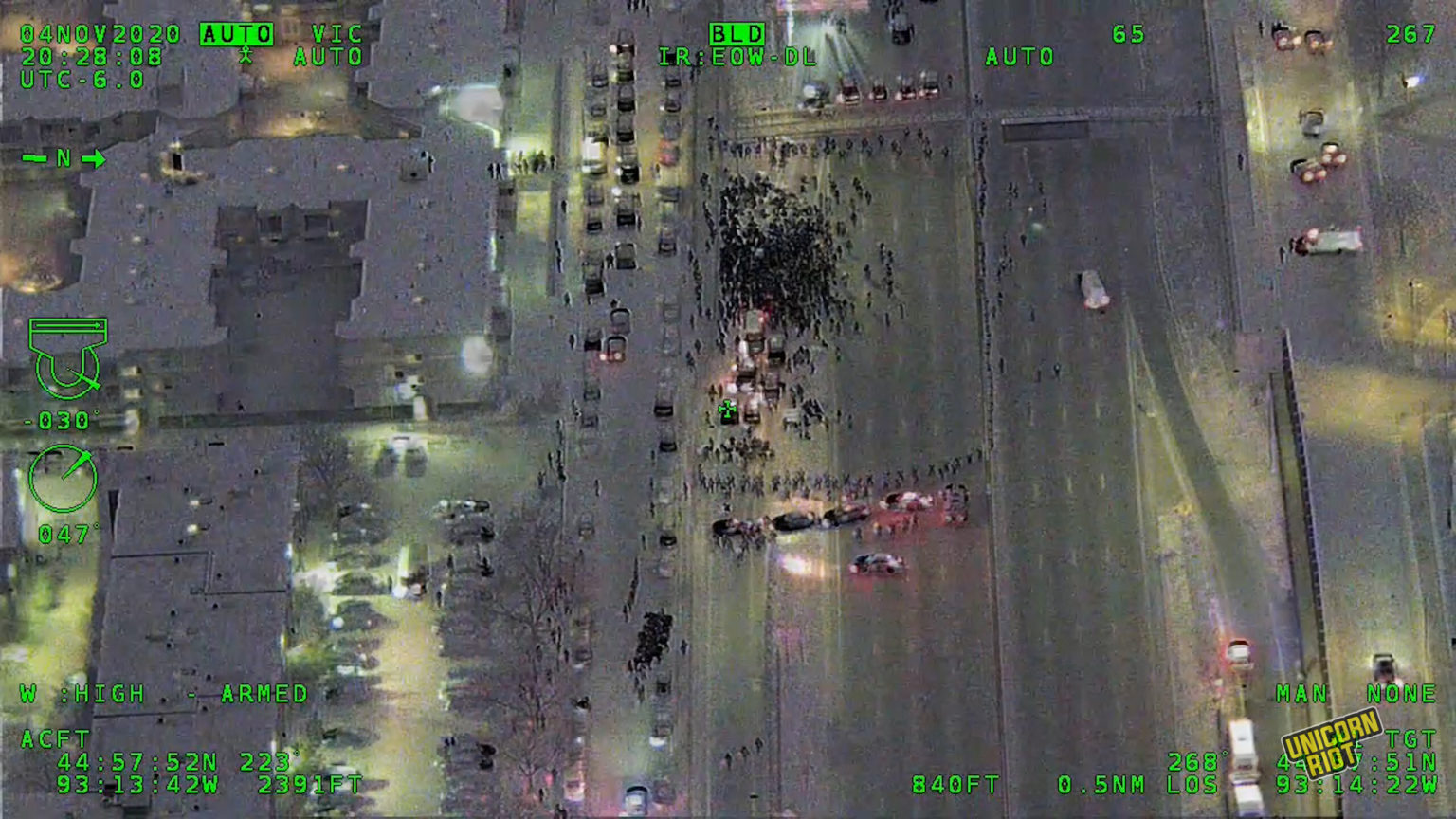 Helicopter Footage From Mass Arrest Reveals State Trooper Surveillance ...