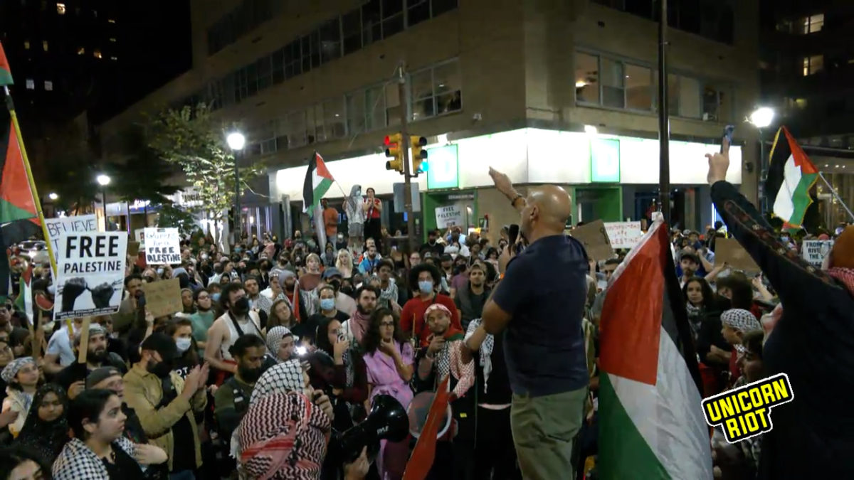 Supporters of Palestinians Rally in Philadelphia - UNICORN RIOT