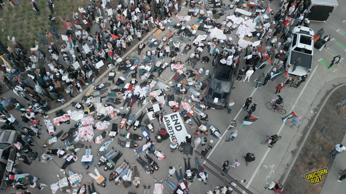 Pro-Palestine Protest Attacked in Minneapolis - UNICORN RIOT