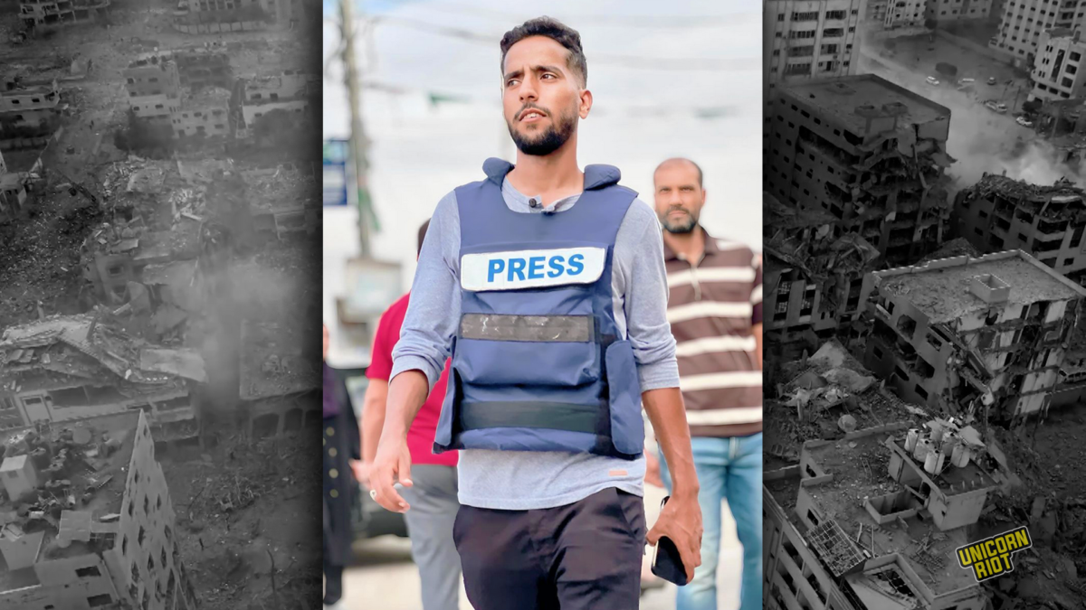 Gaza-Based Unicorn Riot Contributor Speaks on Israel Bombing His Home ...
