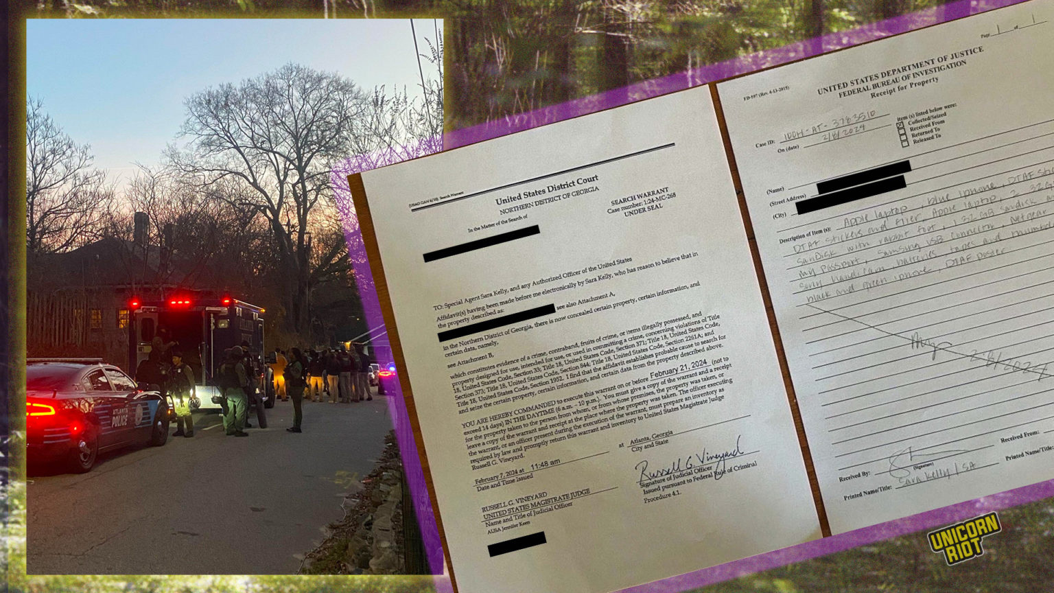 Federal and State Police Raid Three Homes in Atlanta Leading to One ...