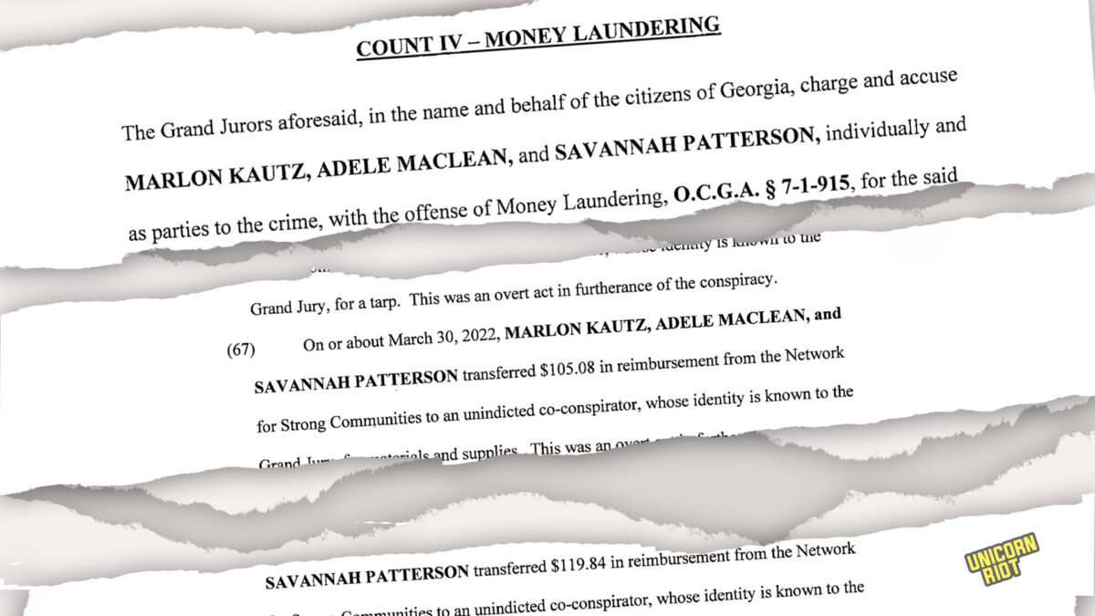 Georgia Drops Money Laundering Charges in Cop City RICO Prosecution ...