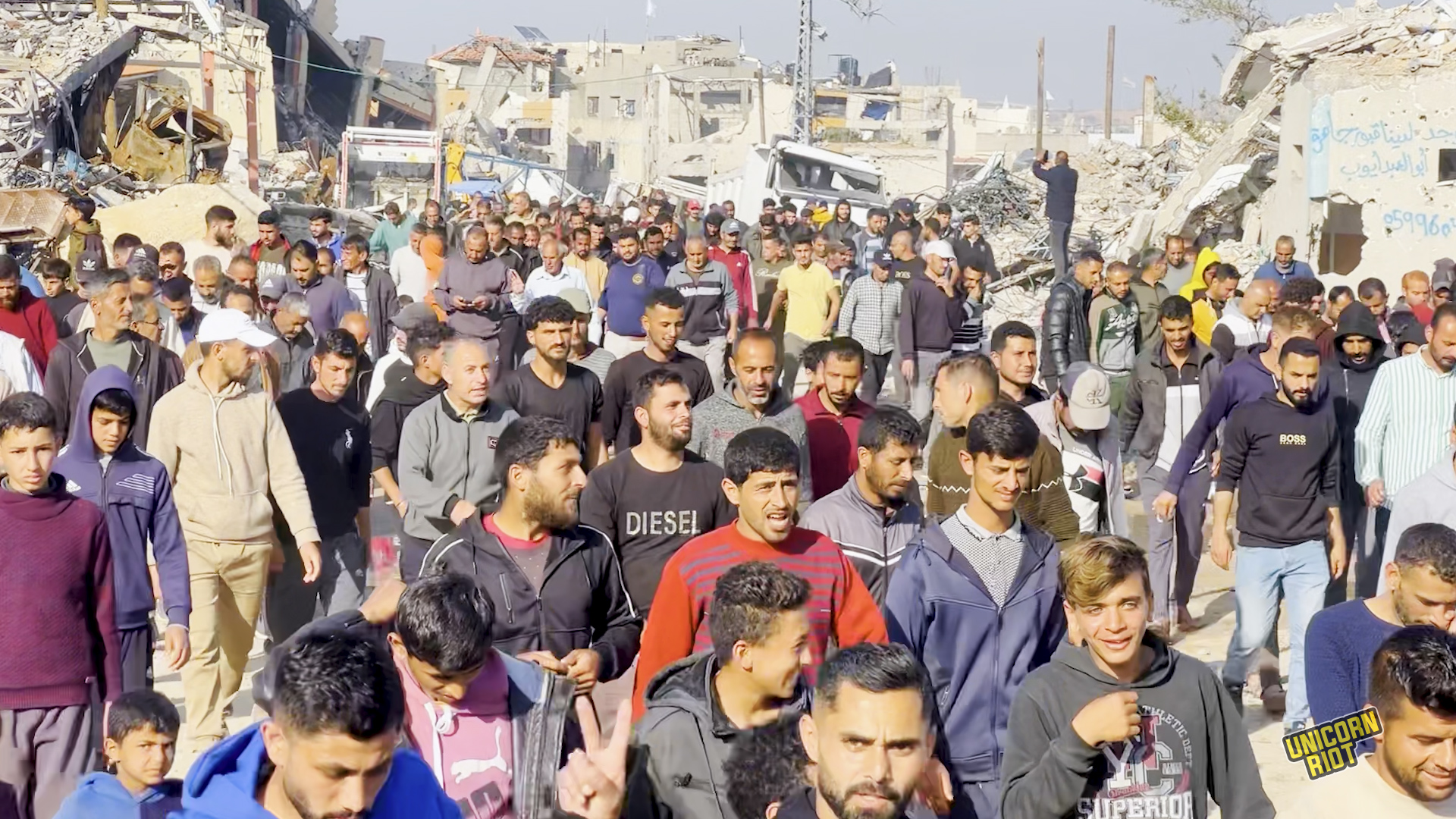 Thousands in Gaza Protest War, Israeli Occupation and Hamas - UNICORN RIOT