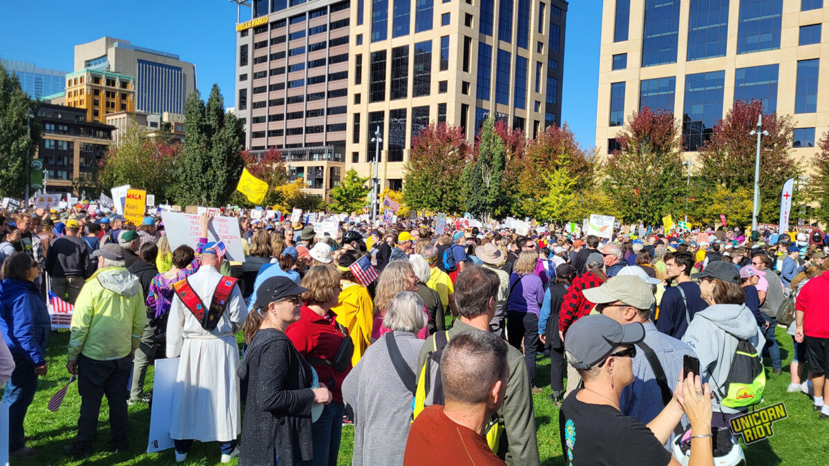 No Kings Protest Draws 100,000 Demonstrators in Minneapolis - UNICORN RIOT